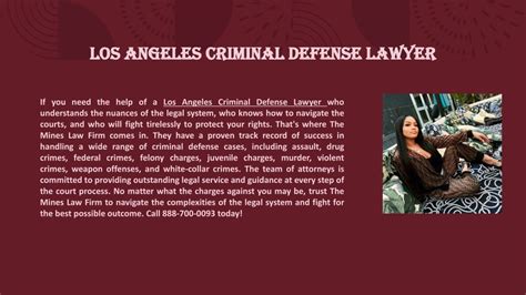 Ppt Los Angeles Criminal Defense Attorney Powerpoint Presentation