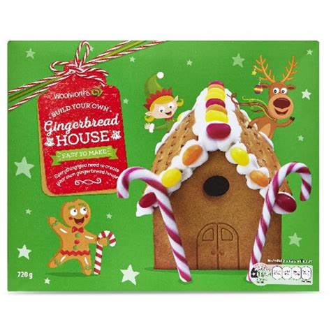 Woolworths Select Diy Gingerbread House Kit Each Woolworths