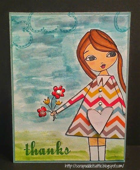 Scrap Addicts Attic Thanks Girlfriend Unity Stamp Company Unity