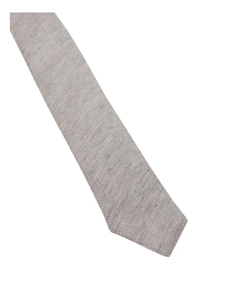 Oxford Coco Weave Skinny 5 5cm Tie In Natural Myer
