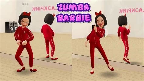 رقص زومبا تعليم زومبا للمبتدئين زومبا اطفال مع باربي Zumba Dance