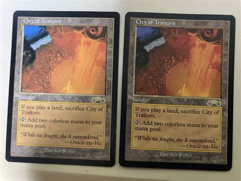Yahooオークション Mtg 引退 土地 裏切り者の都city Of Traitors E
