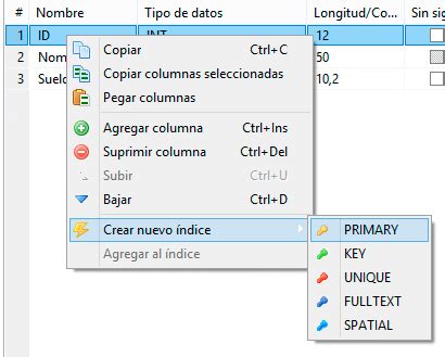 Tutorial HeidiSQL Sesion Base De Datos Y Tablas Jc Mouse Net