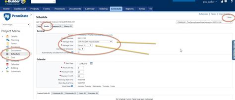 Schedule Module Tips And Tricks Psu Training For Trimble Unity Construct