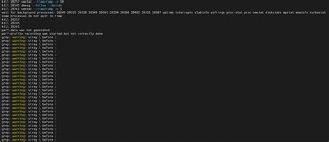 Data Store Error After Lkp Run In Fedora 38 Archlinux Base Docker
