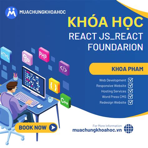 reactjs react foundarion[khoapham] mua chung khóa học