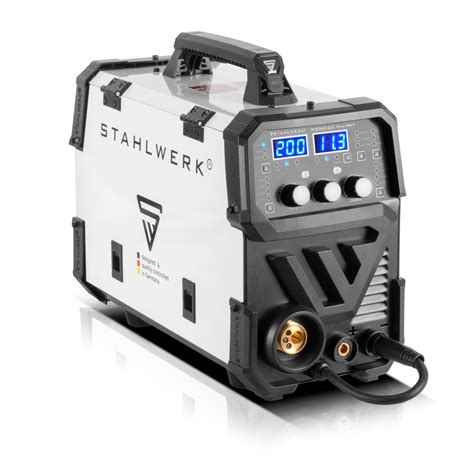 Stahlwerk Welding Machine Mig Mag 200 Spot Puls Pro Full Synergic 5 In