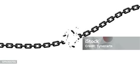 포스터 스타일 해방 약한 링크 개념의 체인 자유와 자유 개념 벡터 일러스트를 깨는 사슬에 대한 스톡 벡터 아트 및 기타 이미지 사슬 부서짐 깨짐 Istock