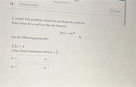 Solved Point This Problem Is Based On One From The Chegg Com