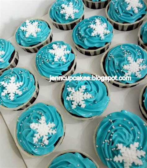Jenn Cupcakes And Muffins Disney Frozen Theme Cupcakes