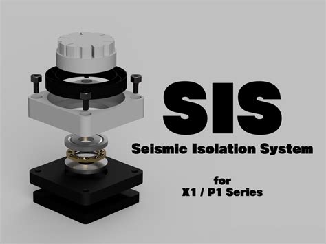 Sis Seismic Isolation System For X1 P1 Series By Tellus1019