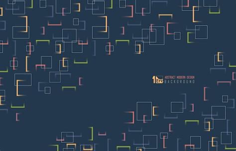 Premium Vector Abstract Geometric Pattern Design Of Square Template Overlapping For Ad Copy