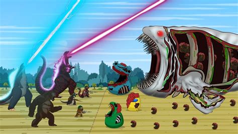 Evolution Of Spider Godzilla Kong Vs Team Boss Bloop