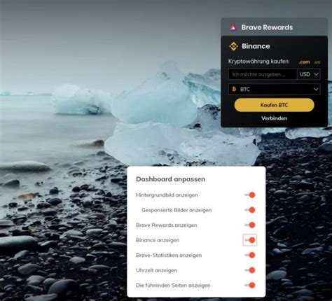 Brave 1 8 Mit Binance Widget Für Alle Desktop Versionen