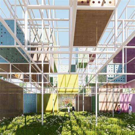 Cubes In Random Grid Rhino Grasshopper Architecture Design Concept