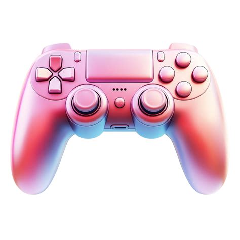 Pink Gradient Gaming Controller 56422156 Png