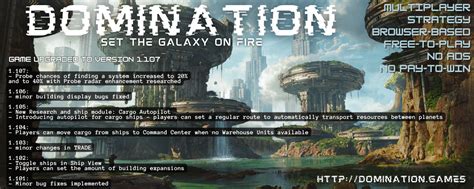 Domination A Desktop Browser Multiplayer Strategy Game Rpbbg
