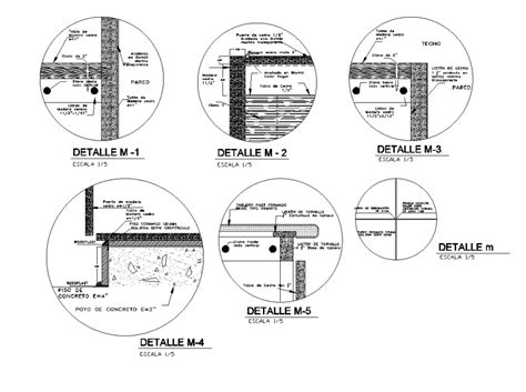 House Kitchen Constructive Structure Cad Drawing Details Dwg File Artofit