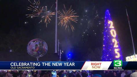 Thousands Ring In The New Year On Old Sacramento Waterfront