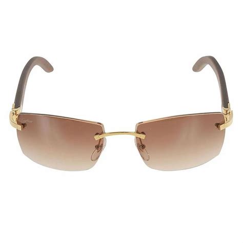 Cartier 까르띠에 직사각형 프레임 선글라스 페칭