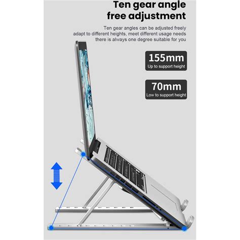 Ready Stock Portable Laptop Table Stand Support Base For Notebook