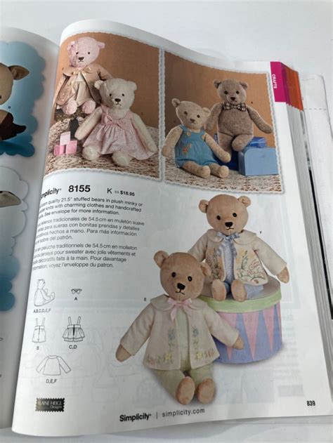 Simplicity 8155 Molleton Mains Enveloppe