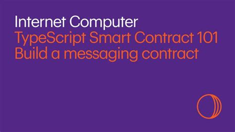 Dfinity On Linkedin 🚨 Attention Typescript Developers🚀 Exciting News