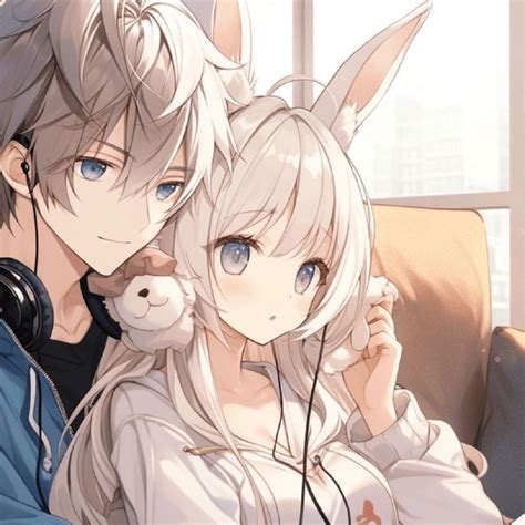 ᐢᐢ ࣪˖ 𝘗𝒓𝒐𝒇𝒊𝒍 ᴘʜᴏᴛᴏ Cυ𝗍𝖾 ᴄᴏᴜᴘʟᴇ 🐇 ִֶָ ࣪ 𑊢 Cute Anime Profile