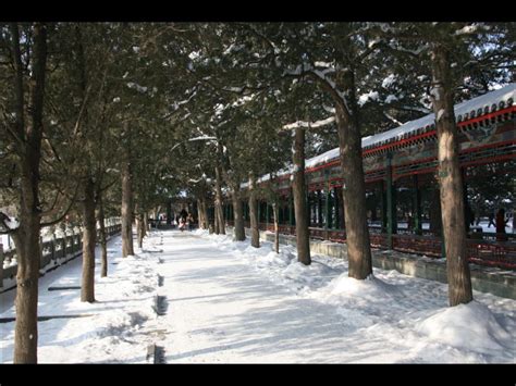 【颐和园长廊雪摄影图片】颐和园风光摄影yzp袁志平太平洋电脑网摄影部落