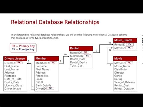 Understanding Relational Database Relationships One To One One To