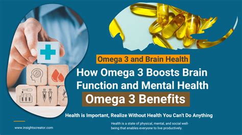 How Omega 3 Boosts Brain Function And Mental Health