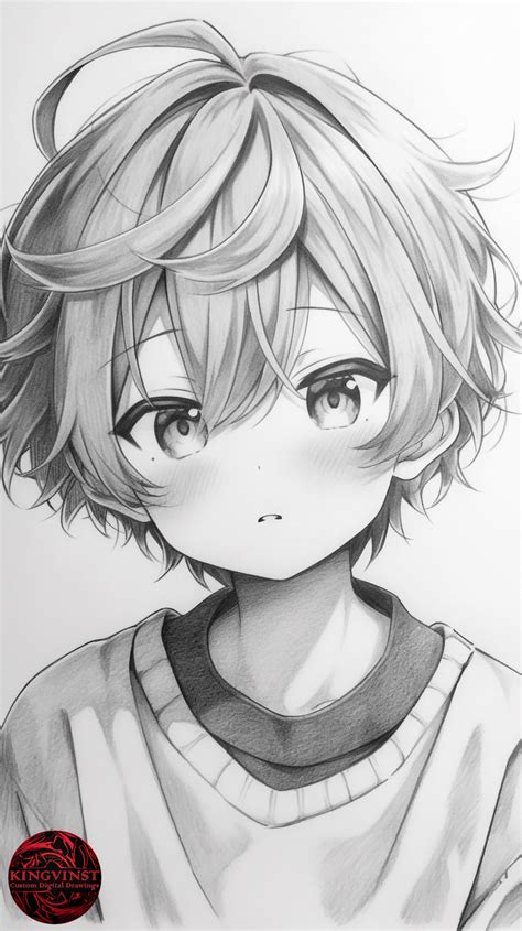 Anime Drawing Tutorial Cute Anime Boy Pencil Drawing Anime Art