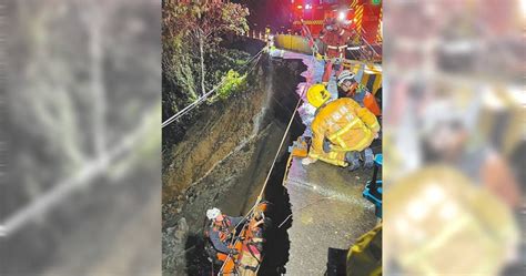 轎車硬闖蘇花公路管制路段墜邊坡4傷 駕駛最重罰25萬 社會 Ctwant
