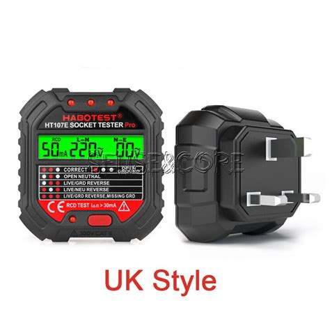 Ht107 Electric Outlet Socket Tester Rcd Test India Ubuy