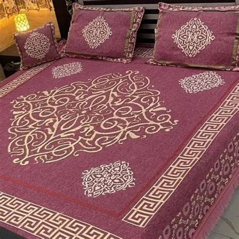 Cotton Jacquard Bed Sheet At Rs 200piece In Karur Id 2852795990912