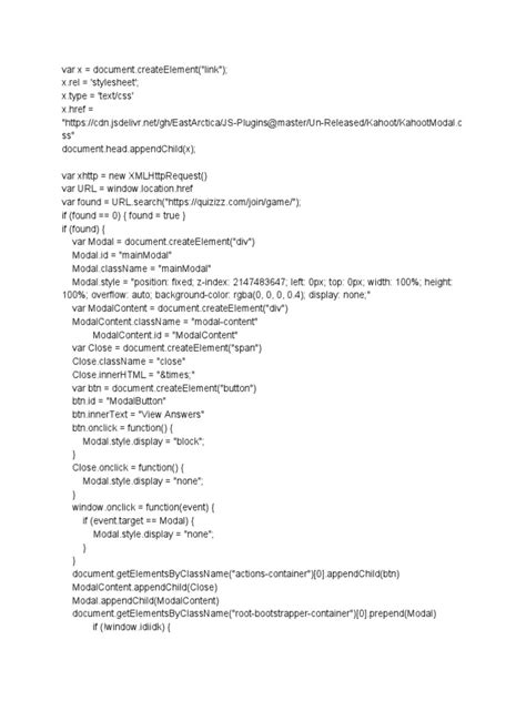 Script Quizizz Pdf Computer Engineering Software Development
