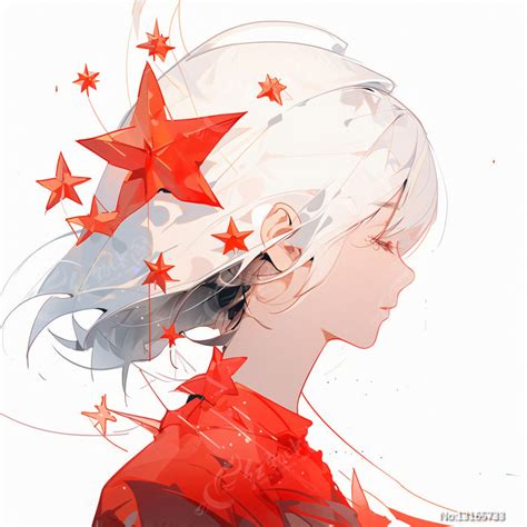五角星和人物插画ai图片下载红动中国