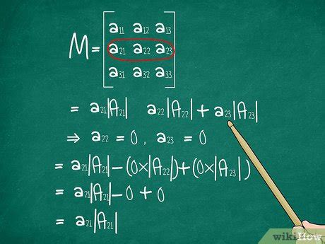 How To Find The Determinant Of A 3X3 Matrix 12 Steps