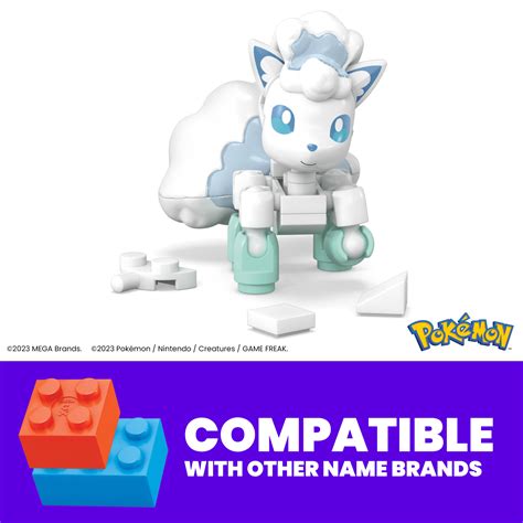 Mega Pokémon Alolan Vulpix Building Toy Kit Poseable Action Figure 28