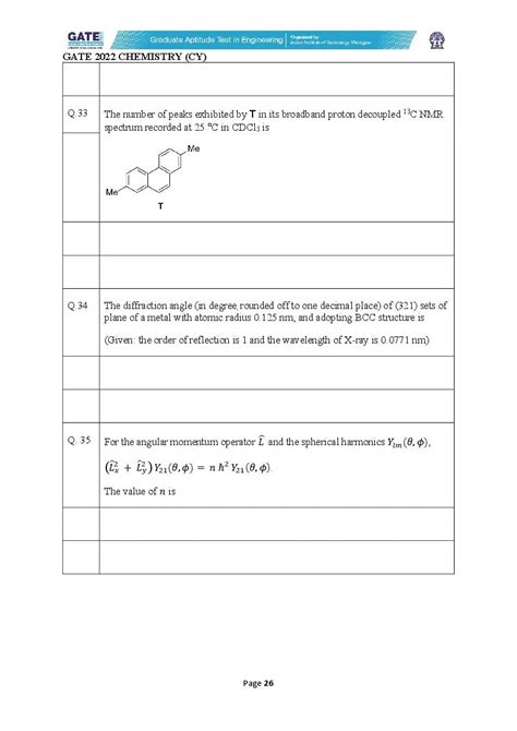 GATE Question Paper PDFs Available Download With Solutions AglaSem Admission
