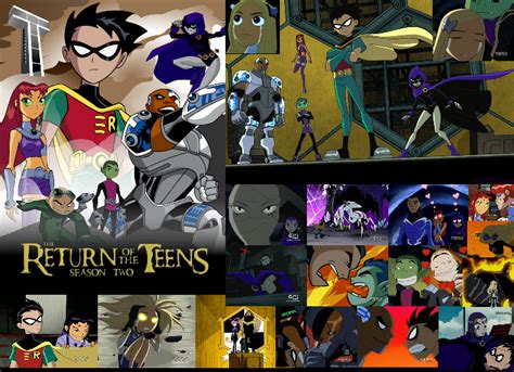 Titans Collage Teen Titans Fan Art 35094 Fanpop