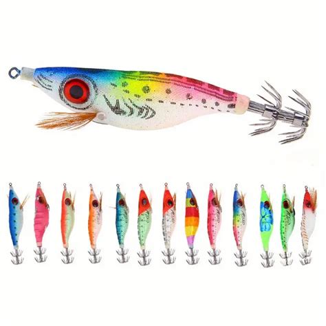 Colorful Artificial Fish Bait Plastic Fishing Lures Hooks Temu United