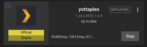 SOLVED Plex App Won T Deploy TrueNAS Community