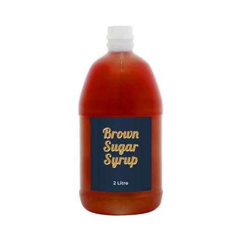 Brown Sugar Syrup 2 Litre Little Bs Wholesale