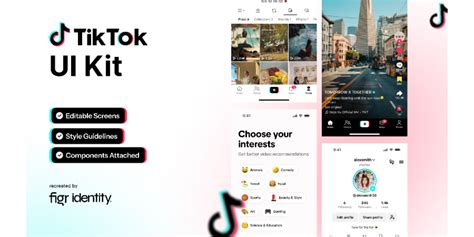Tiktok Ui Kit Figma