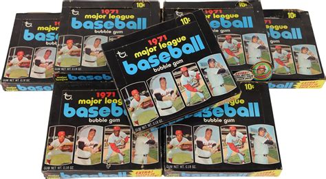1971 Topps Baseball Box Hoard 8