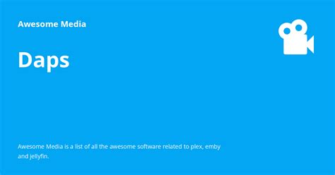Daps Awesome Media