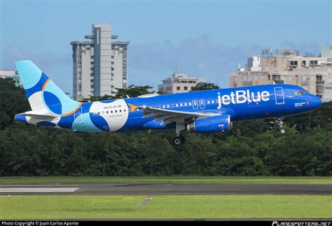N JB JetBlue Airbus A Photo By Juan Carlos Aponte ID Planespotters Net