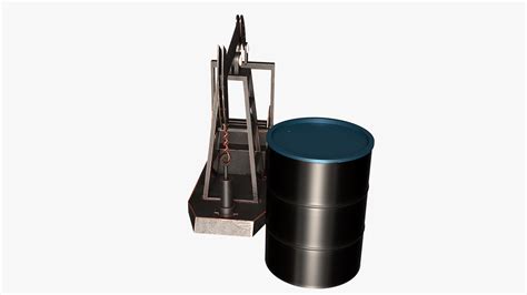 3d Oil Rig Miniature Model Turbosquid 2104584