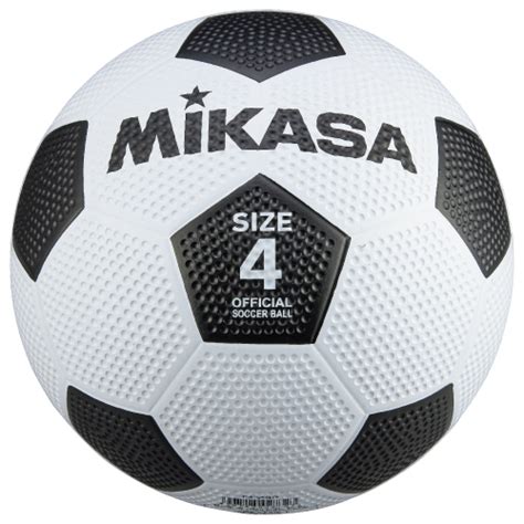 F4 Wbk ｻｯｶｰ4号 ｺﾞﾑ 白 黒 Mikasa オンラインショップ